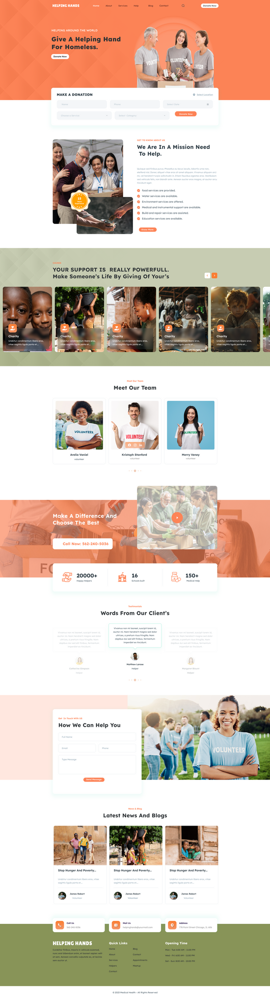 Best Non Profit WordPress Theme – Charity & Fundraising Website ...